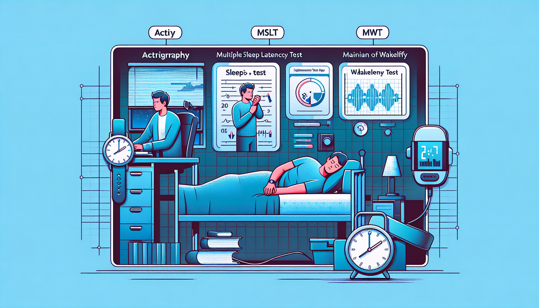 Sleep Tests: Understanding Actigraphy, MSLT, & MWT - Sleep Care Pro